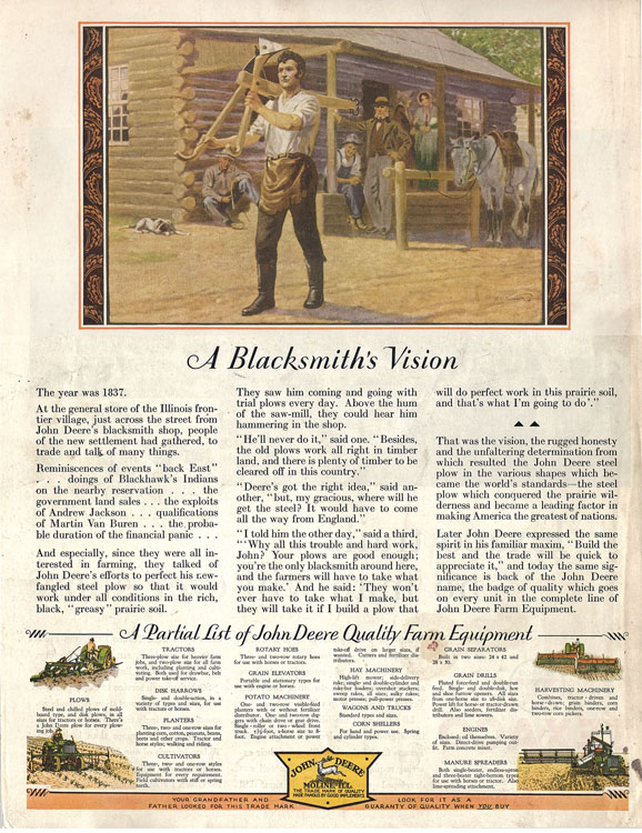 Vintage Newsprint Advertisements - Farm Collector